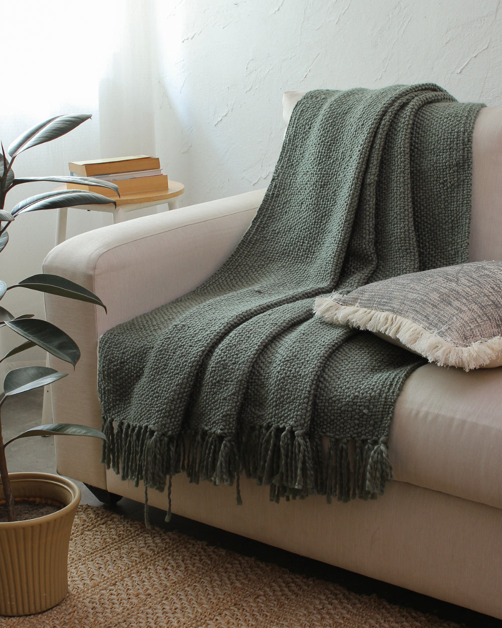 Essentials Throw - Grey