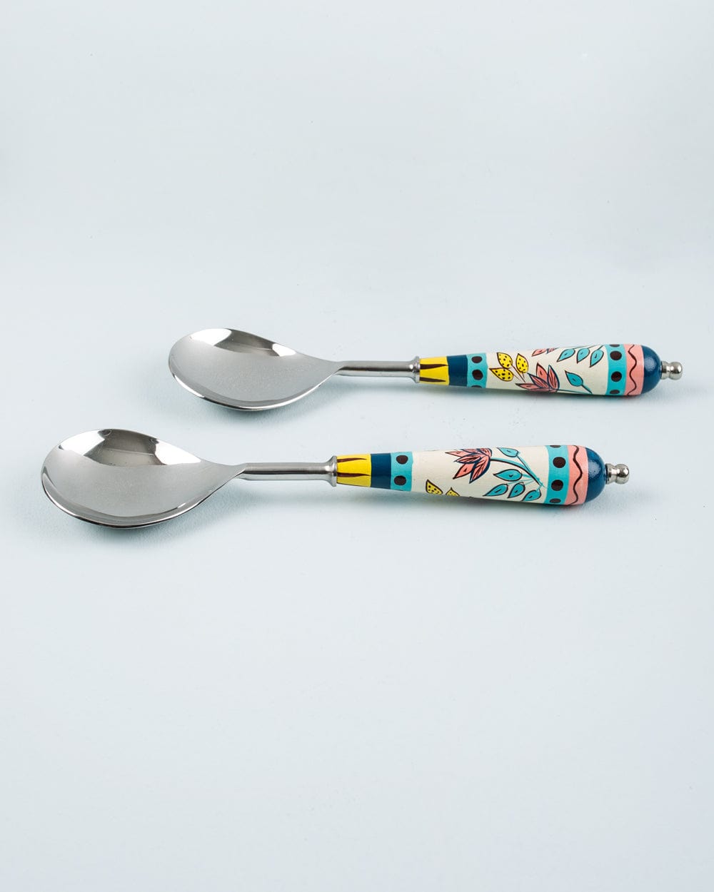 Indian Floral Spoon Set