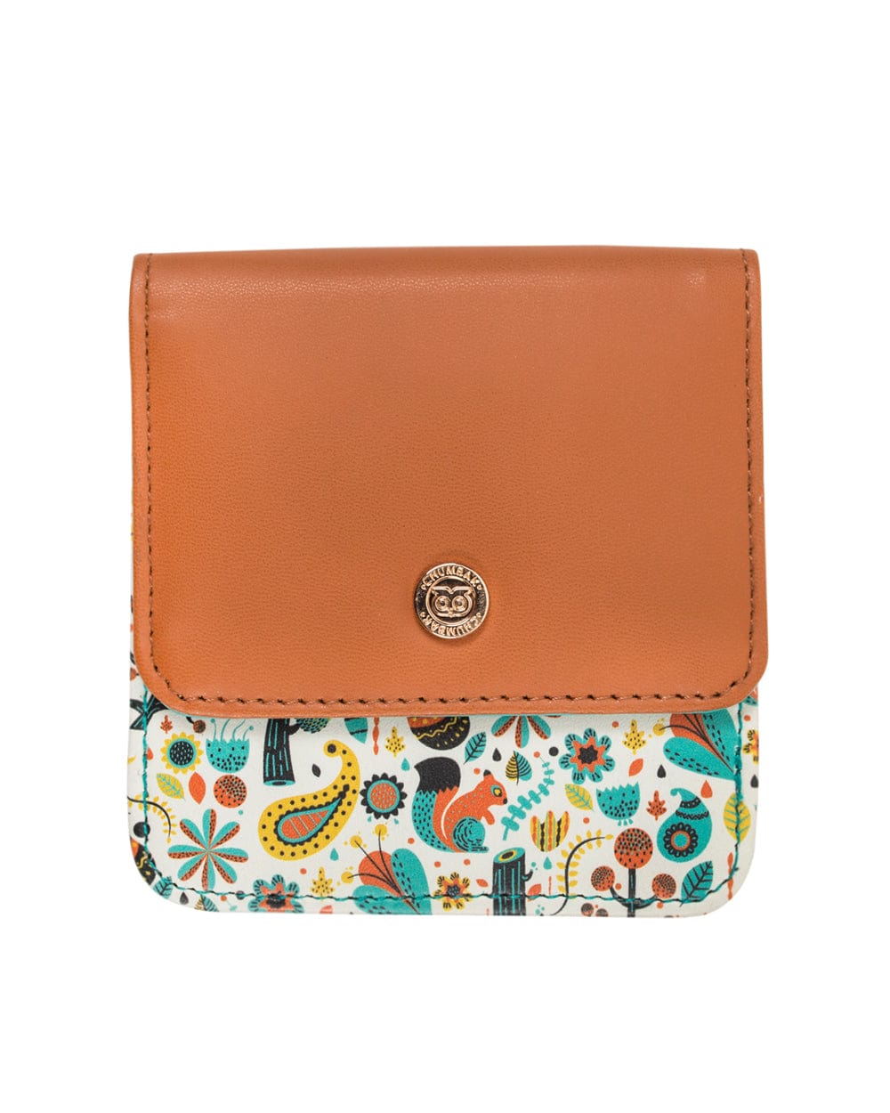 Magical Jungle Snap Button Wallet