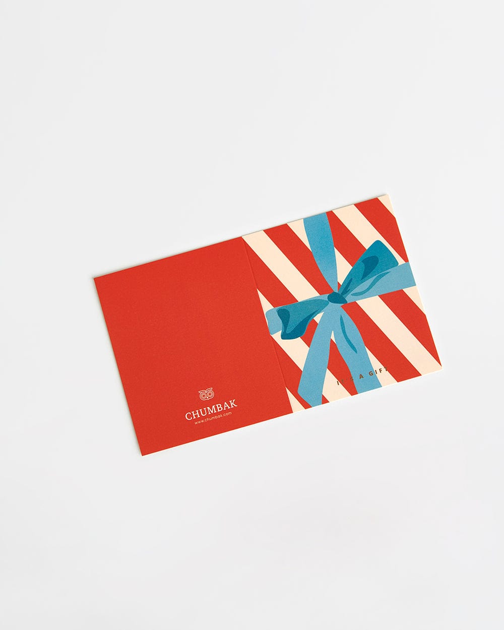 It’s a Gift With Ribbon Message Card