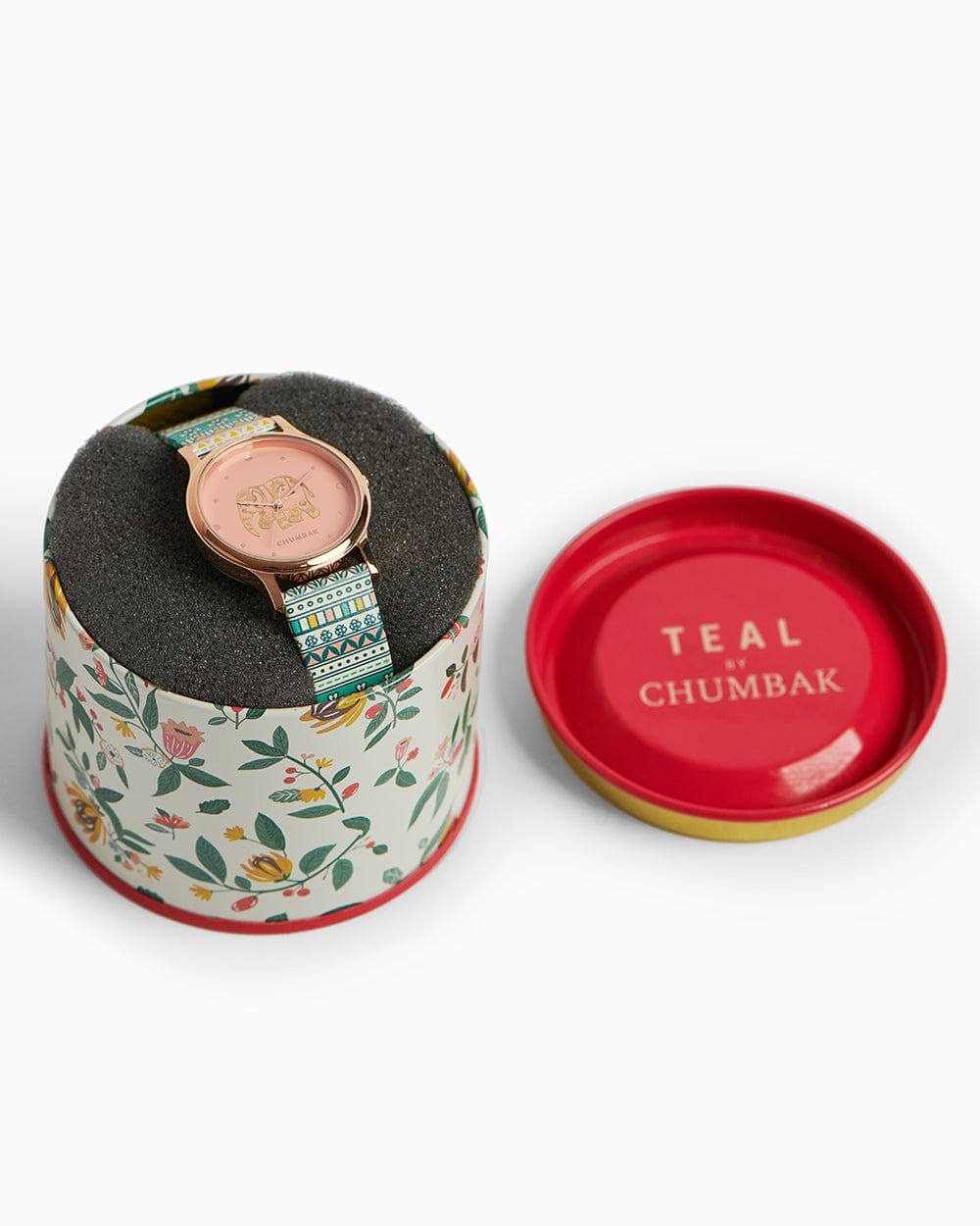 TEAL by Chumbak Carnival Elephant Watch-Meroon