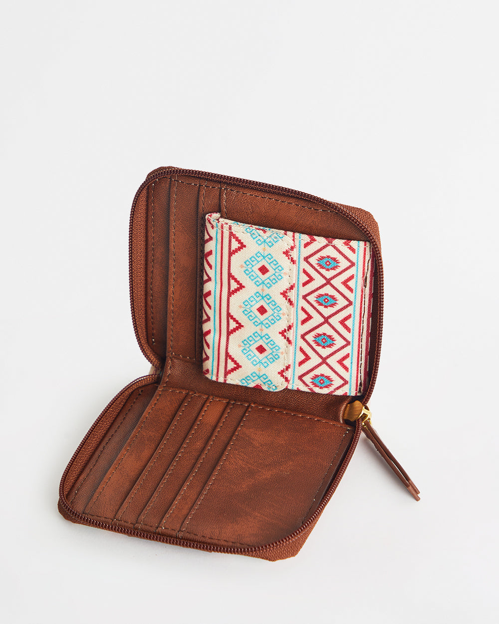 TealByChumbak Mercado Aztec Mini Wallet